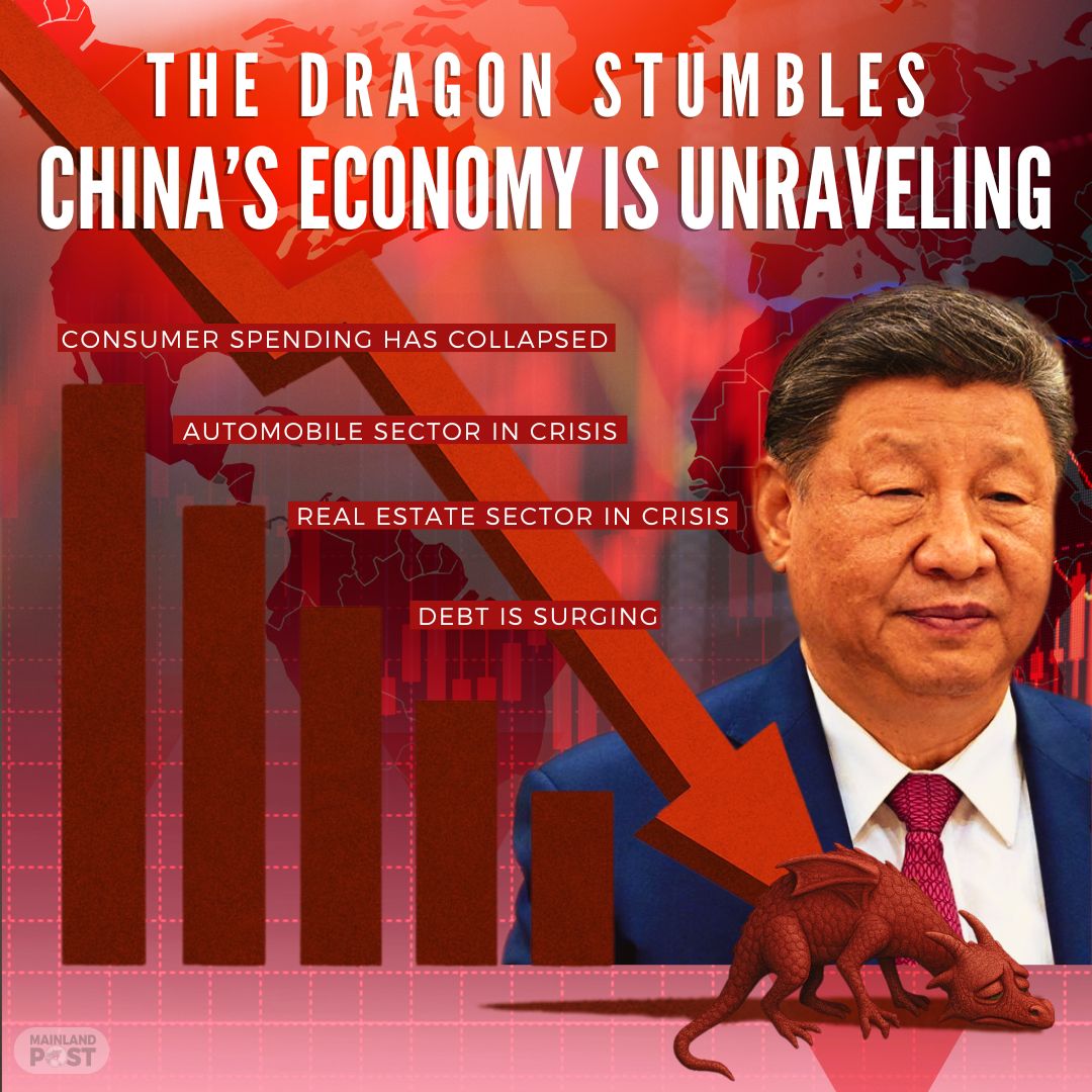 The Dragon Stumbles: How China’s Economic Might is Unraveling ...