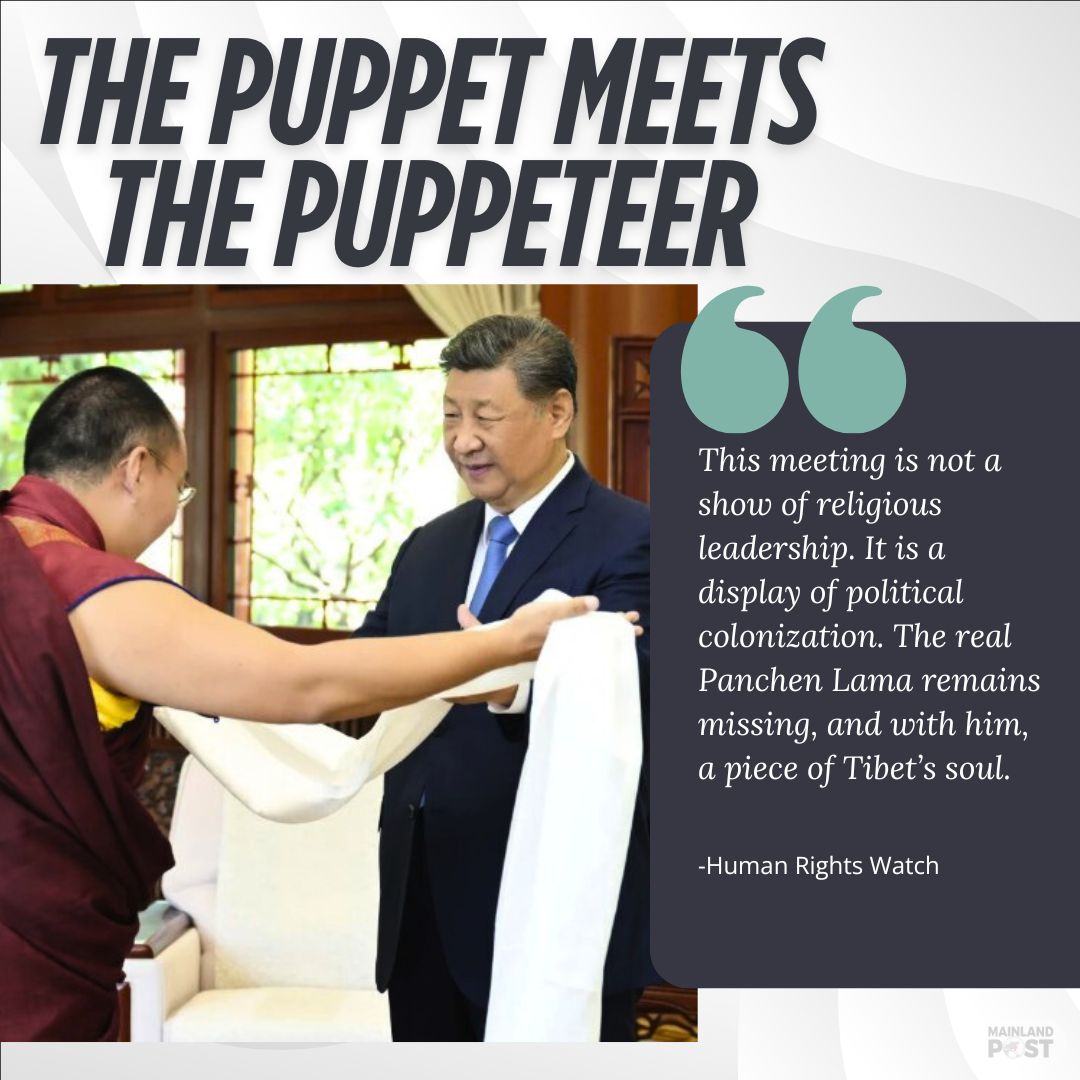 The Puppet Meets the Puppeteer: China Tightens Grip on Tibetan Buddhism ...