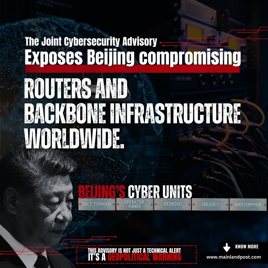 China’s Global Espionage Machine: Joint Cybersecurity Advisory Exposes ...