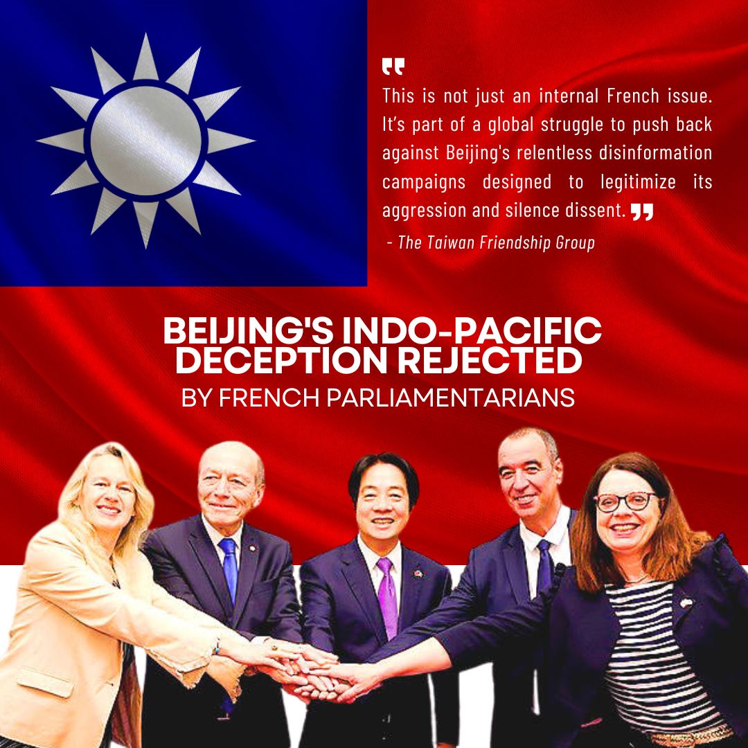 France Pushes Back: Taiwan Friendship Group Slams Pro-Beijing Lies in ...